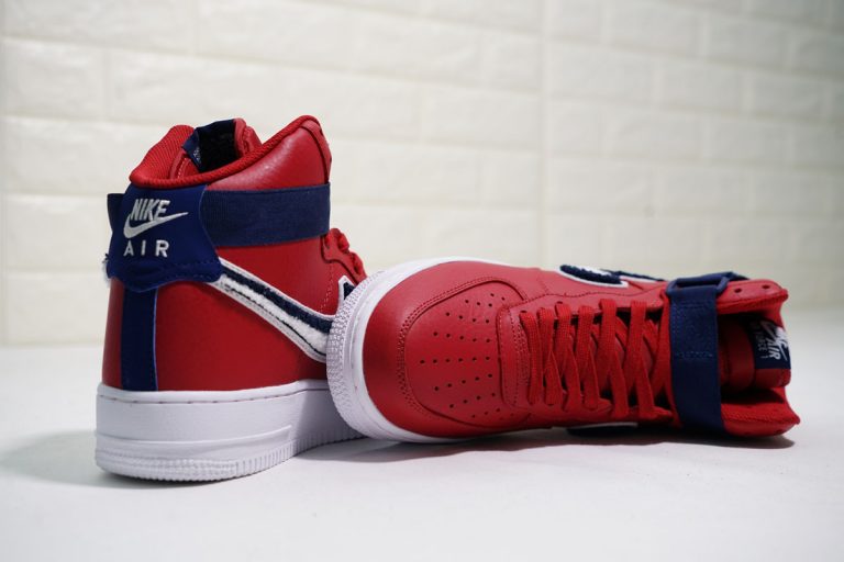 Nike Air Force 1 AF1 High '07 Gym Red Blue